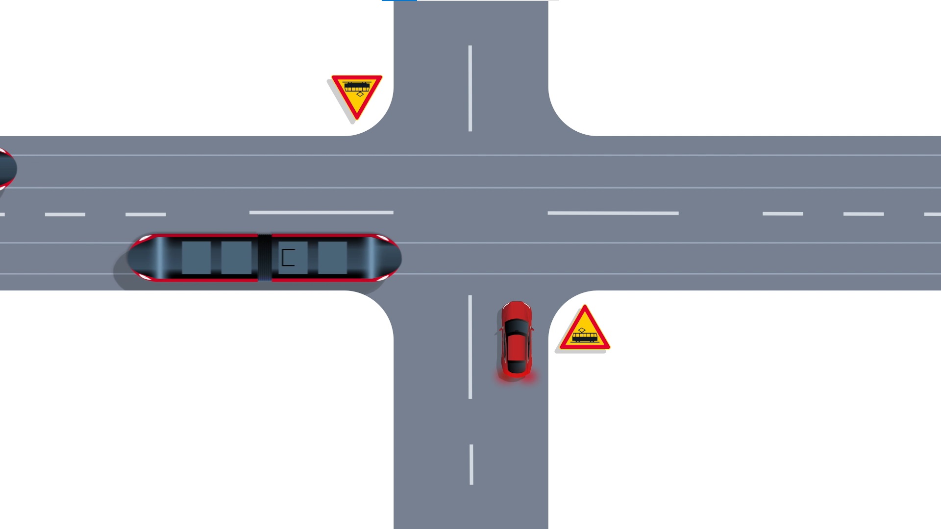 Tasa-arvoinen risteys | Autoliiton Ajokoulu